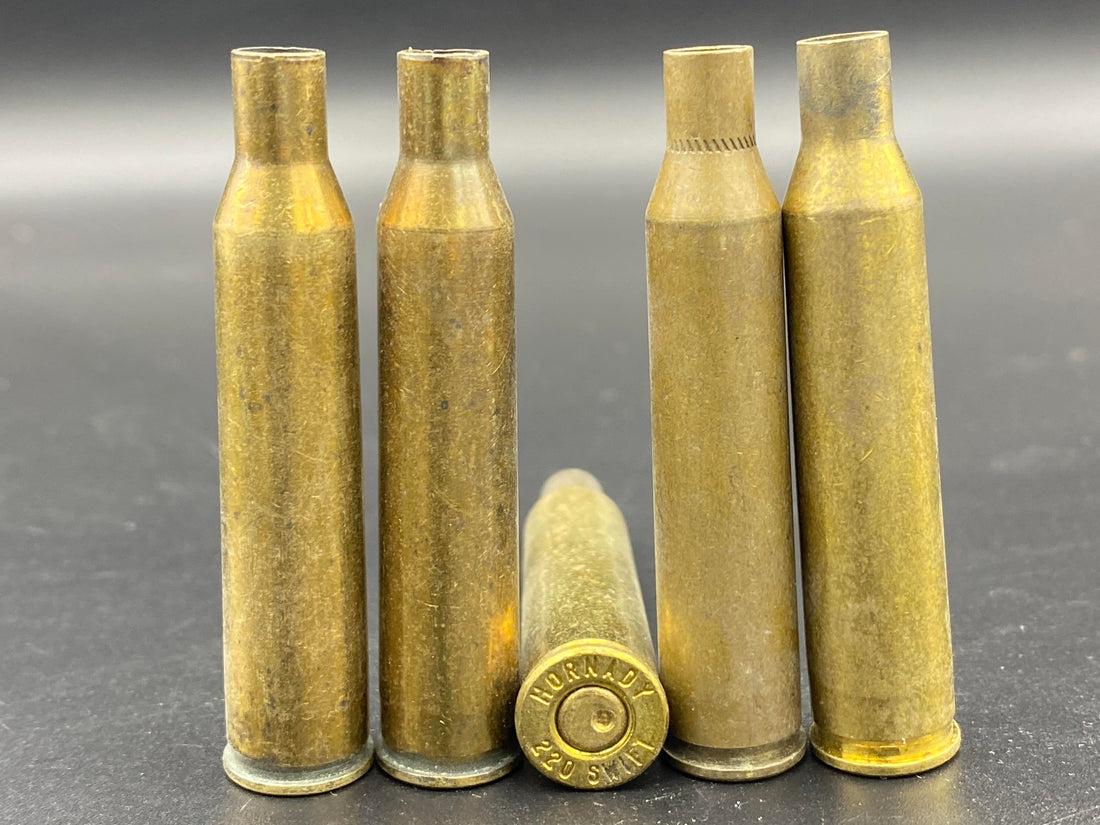 220 Swift Rifle - Once Fired Brass | 50 Casings – SHOP MOJO PRECISION